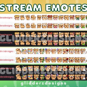 Golden Retriever Twitch Emote Jumbo Pack 2 | 24 Tan Dog Emotes for ...