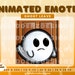 Ghost Leave Animated Emote Leave Twitch Emote Cute Ghost Twitch Emotes ...