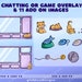 Cat ANIMATED Twitch Overlay | Animated Overlay Cat | Purple Stream ...