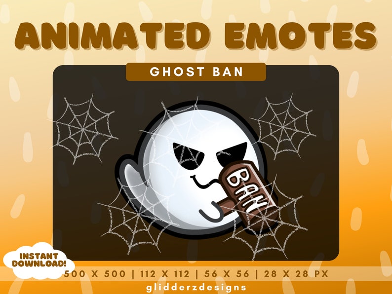 Ban Hammer ANIMATED Emote | Ghost Ban Animated Twitch Emote | Animated ...