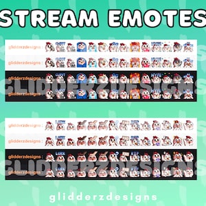 Chicken Twitch Emote JUMBO Pack 1 | 20 Chicken Emotes Twitch | Cute ...