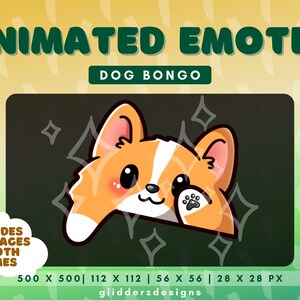 Corgi Bongo Emote Animated | Dog Bongo Animated Emote | Corgi Bongo ...