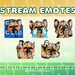 German Shepherd Emote Jumbo Pack 1 | 20 German Shepherd Twitch Emotes ...