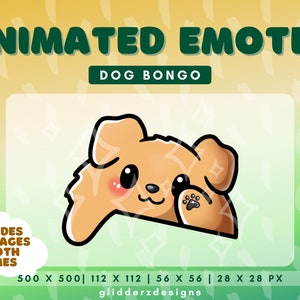 Golden Retriever Bongo Animated Emote | Golden Retriever Bongo Emote ...