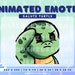 Turtle Leave Animated Emote | Leave Twitch Emote | Cute Turtle Emotes ...