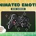 Black Dog Bongo Emote Animated | Dog Bongo Animated Emote | Black Dog ...