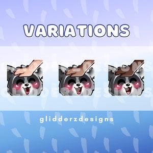 Raccoon ANIMATED Emotes Jumbo Pack 1 | 20 Raccoon Twitch Emotes | 20 ...