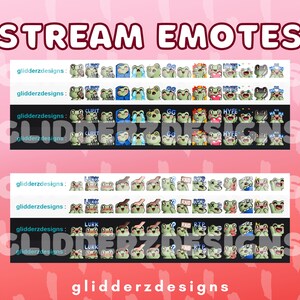 Frog ANIMATED Emotes Jumbo Pack 1 | 20 Frog Twitch Emotes | 20 Static ...
