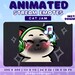 Animated Emote Cat Jam Jam Twitch Emote Animated Cat Music Emote ...
