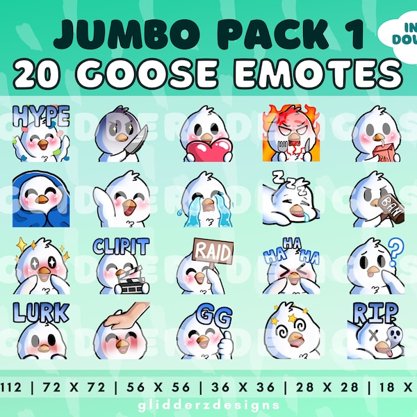 Goose Twitch Emote - Etsy