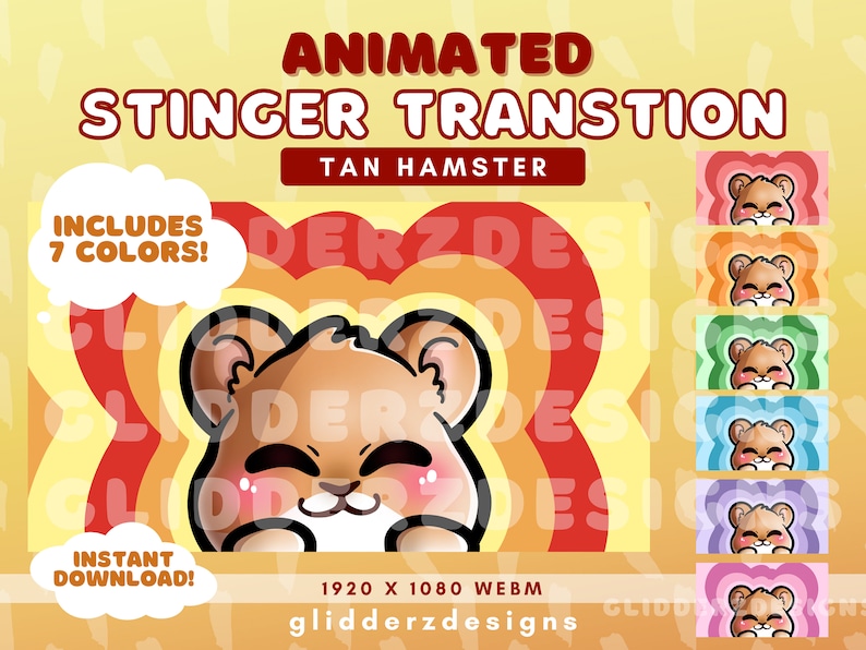 Tan Hamster Stinger Transition Twitch | 7 Tan Hamster Stream ...