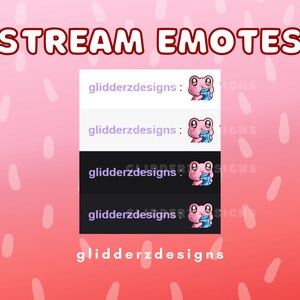 Frog Sip Animated Emote | Pink Frog Animated Emote | Sip Twitch Emote ...