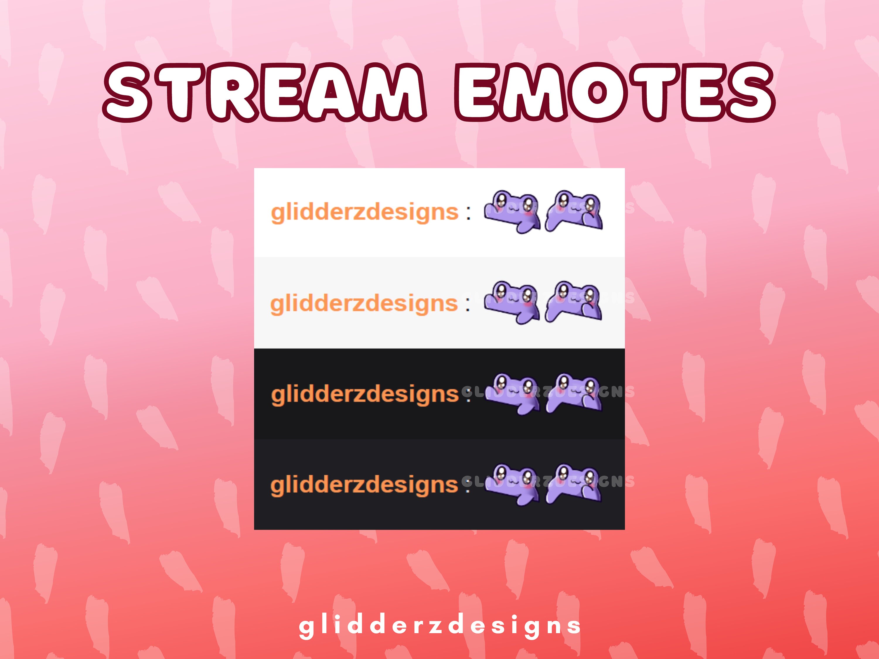 Purple Frog Bongo Twitch Emote Animated Frog Bongo Animated - Etsy