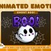 Boo ANIMATED Twitch Emote Ghost Boo Emote Animated - Etsy