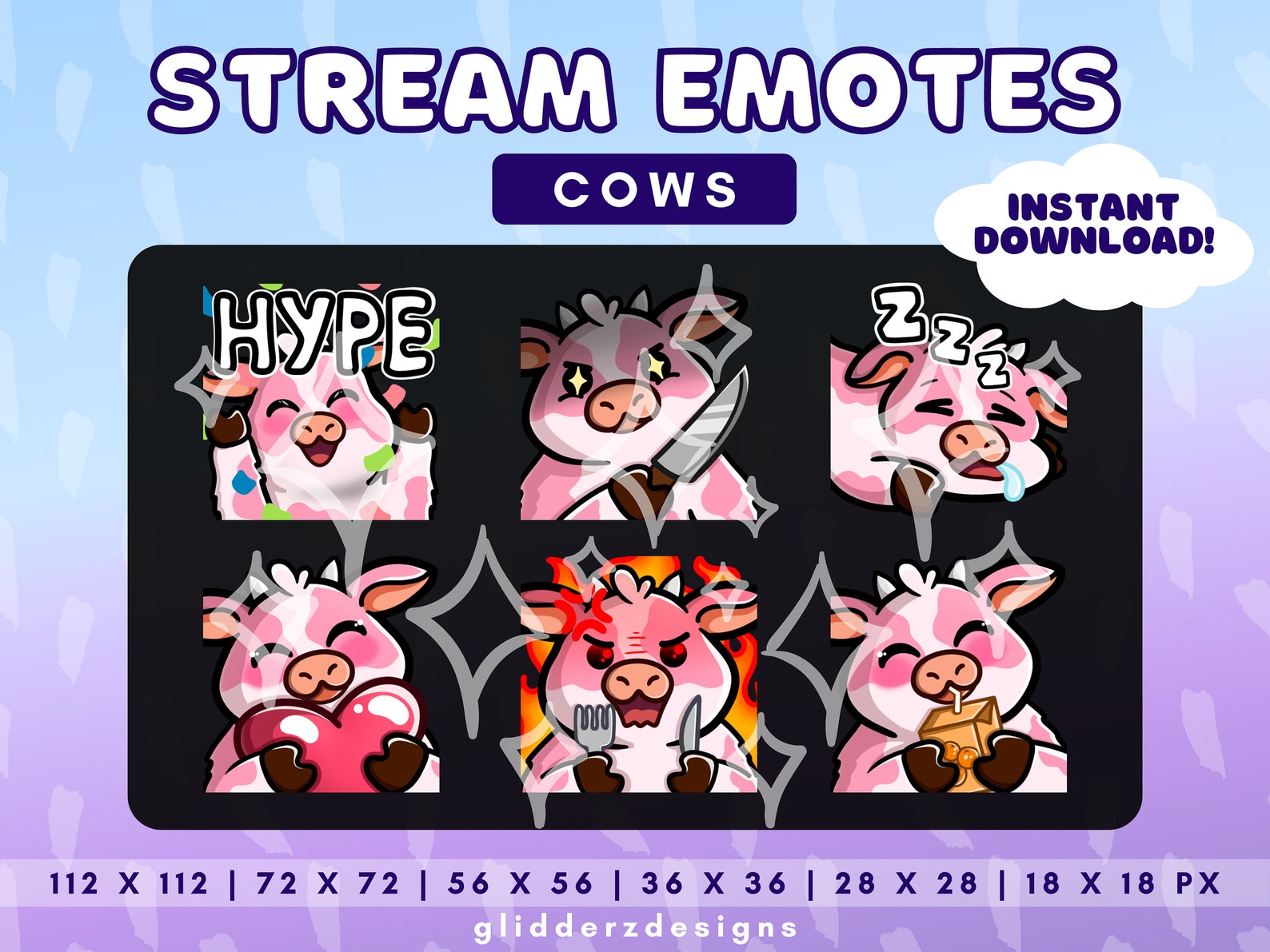 Strawberry Cow Emote Twitch Pink Cow Twitch Emotes - Etsy Strawberry Cow Emote Twitch Pink Cow Twitch Emotes - Etsy