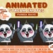Panda Rave Emote ANIMATED Panda Glow Stick Twitch Emote Animated Glow ...