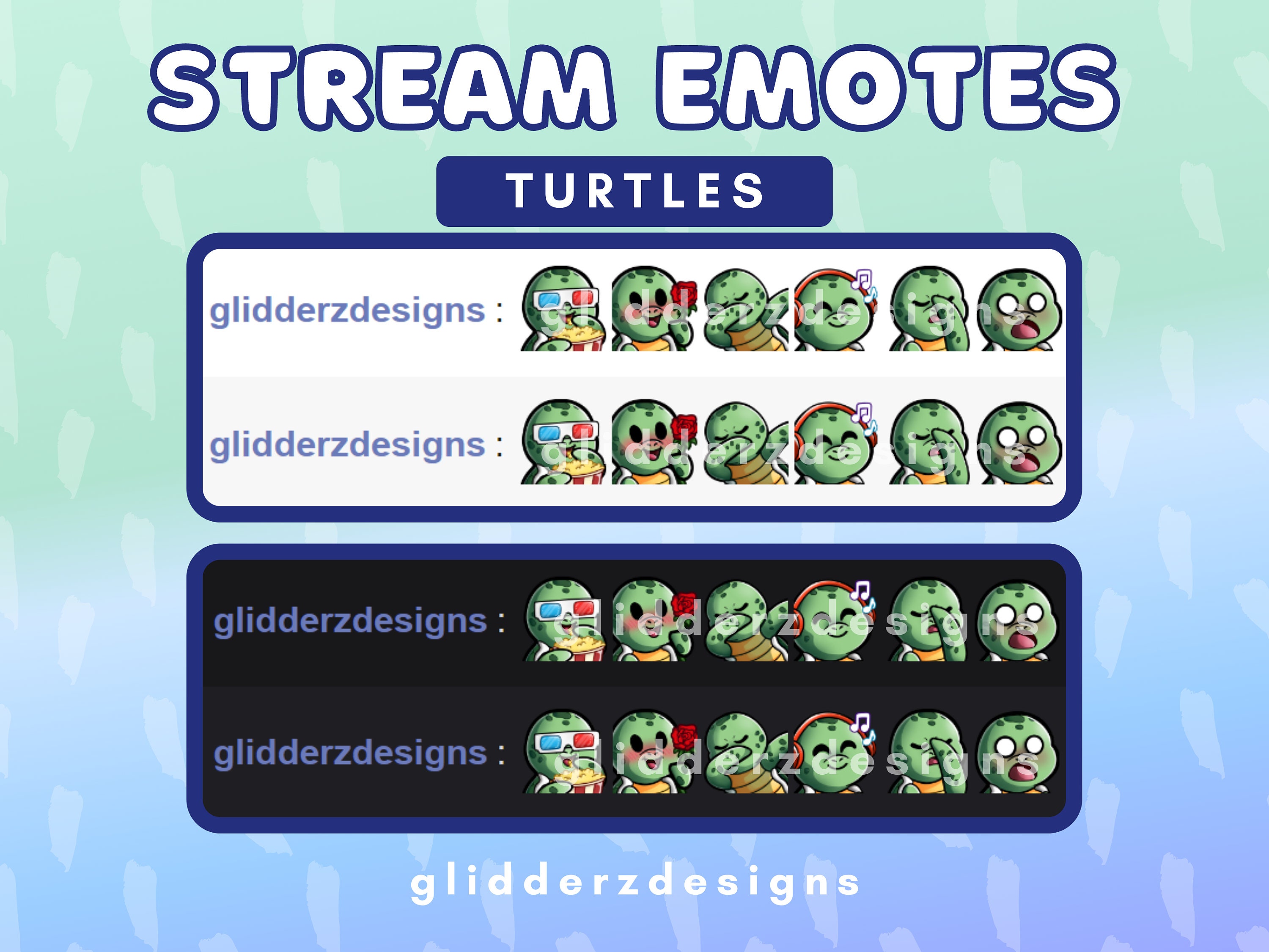 Turtle Twitch Emote Animated | Turtle Twitch Emotes Animated | Turtle ...