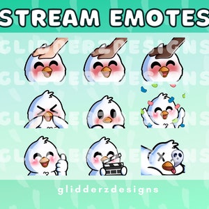 Goose Emote Twitch JUMBO Pack 1 | 20 Goose Twitch Emotes | Cute Goose ...