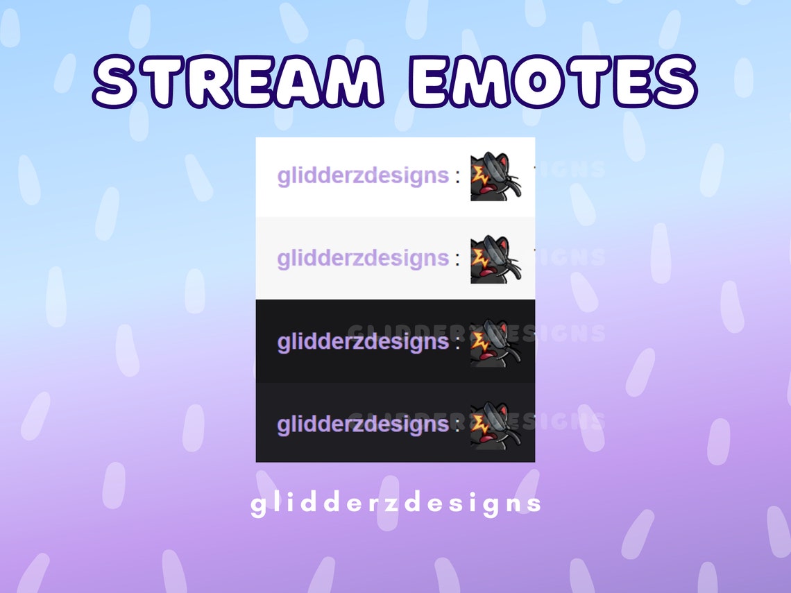 Black Cat Bop Animated Emote | Frying Pan Emote Twitch | Cute Cat ...