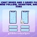 White Cat Twitch Overlay ANIMATED Twitch Cat Overlay Animated Overlay ...