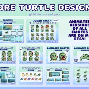Turtle Twitch Banner | Pond Twitch Banner | Cute Turtle Banner for ...