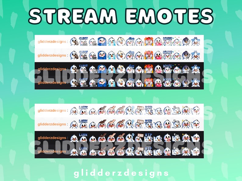 Goose Emote Twitch JUMBO Pack 1 | 20 Goose Twitch Emotes | Cute Goose ...