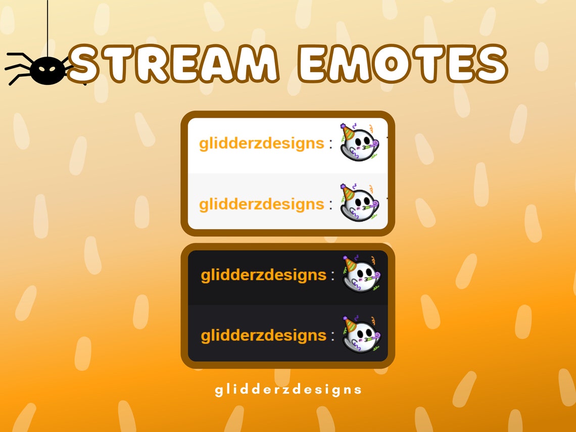 Ghost Party ANIMATED Twitch Emote Party Emote Animated - Etsy