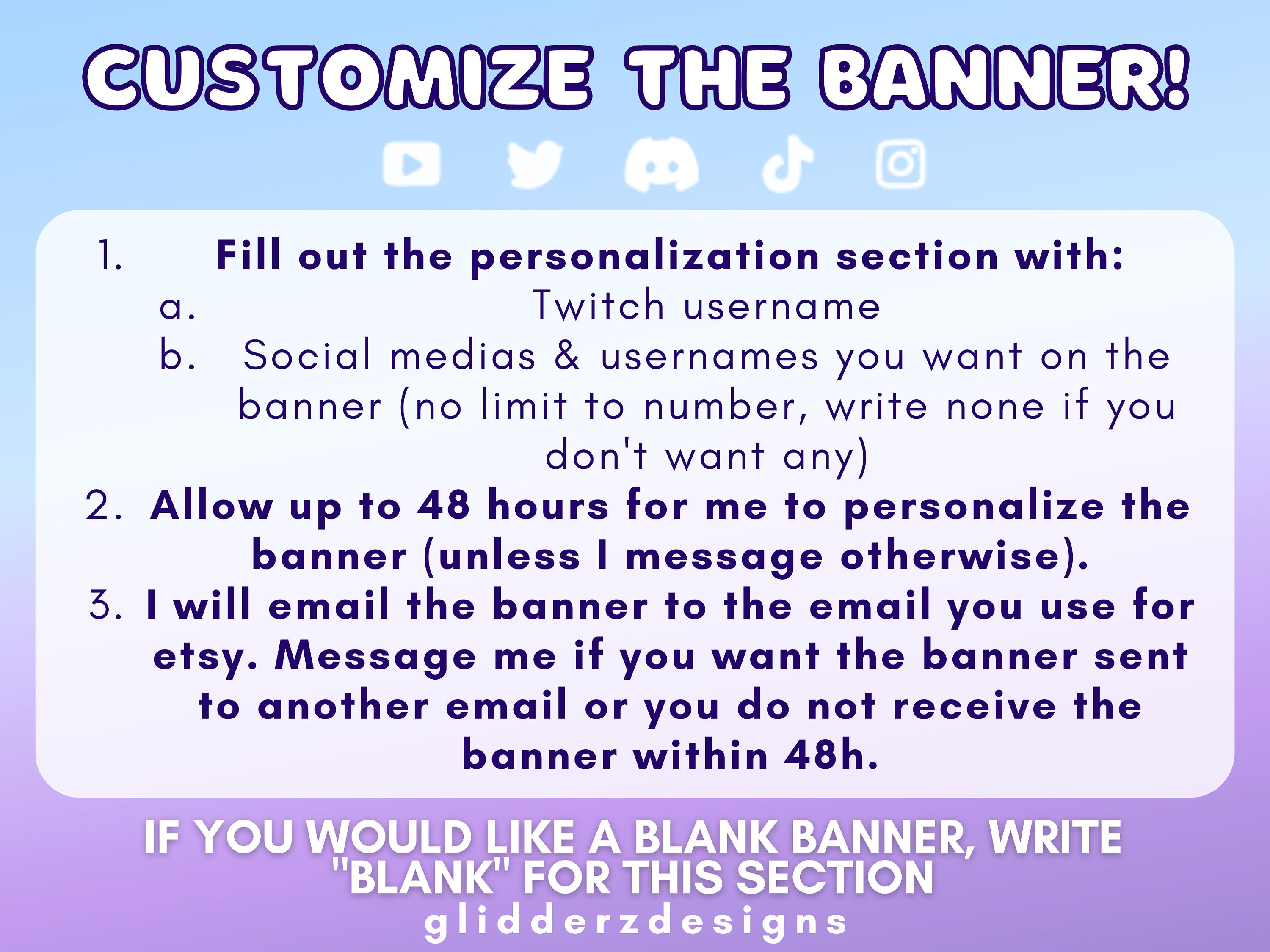 Custom Chick Twitch Banner Chick Custom Twitch Banner Cute - Etsy