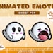 ANIMATED Pop Twitch Emote | Ghost Animated Emote Pop | Animated Pop ...