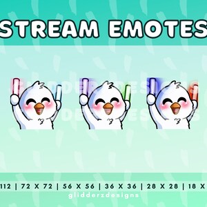 Goose Twitch Emote Jumbo Pack 2 | Goose Emotes | 24 Goose Emotes for ...