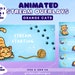 Blue Animated Stream Overlays | Cat Animated Starting Soon Screen ...