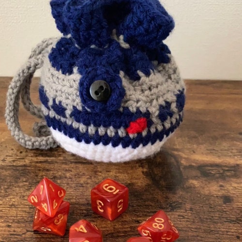 Crochet Pattern: Coin Pouch Dice Bag - Etsy