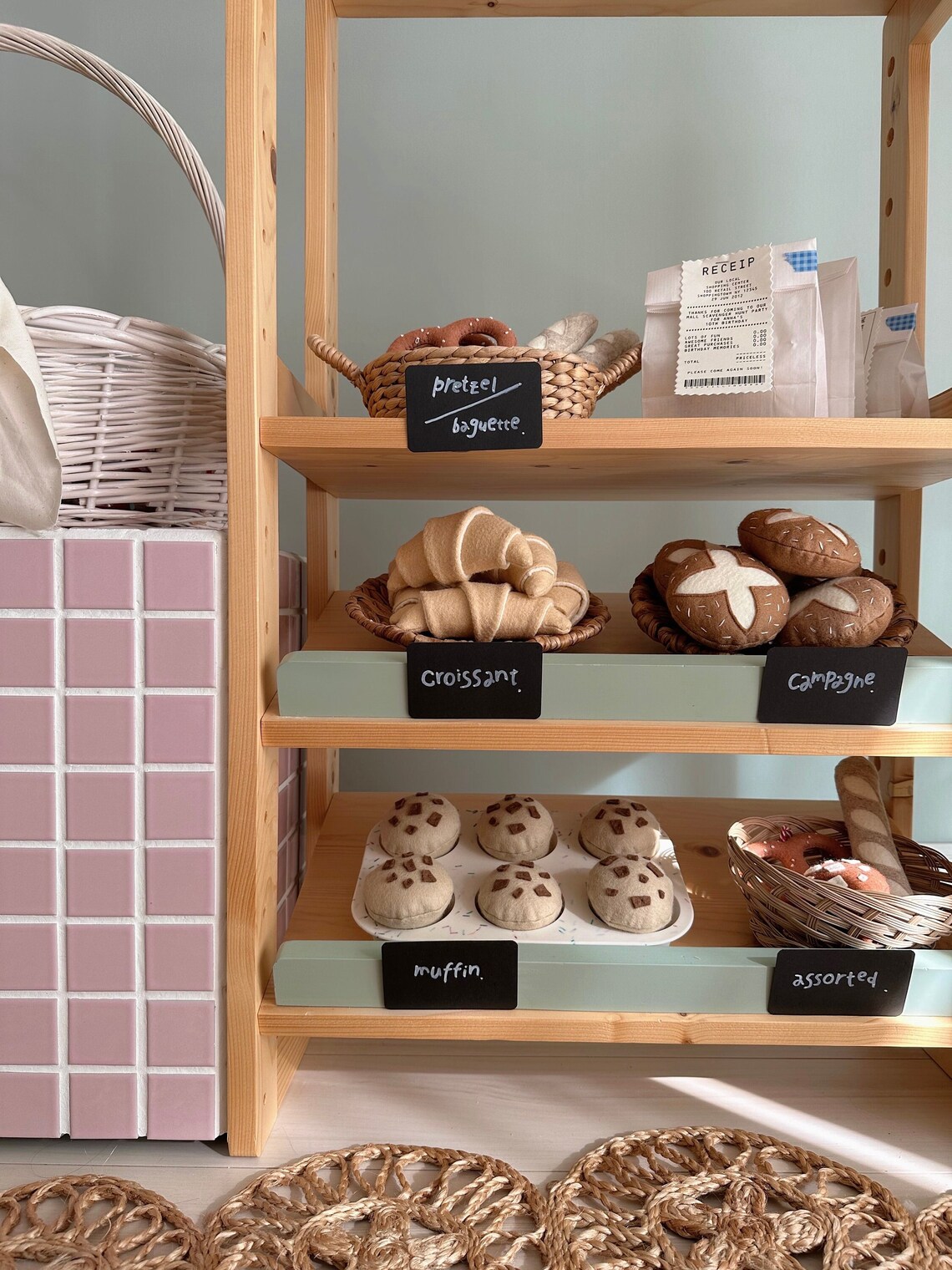 Felt Playfood Breads Set for Kids Toy - Etsy