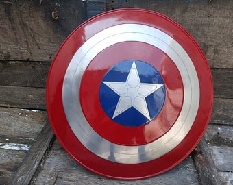 Captain America Shield Metal - Etsy
