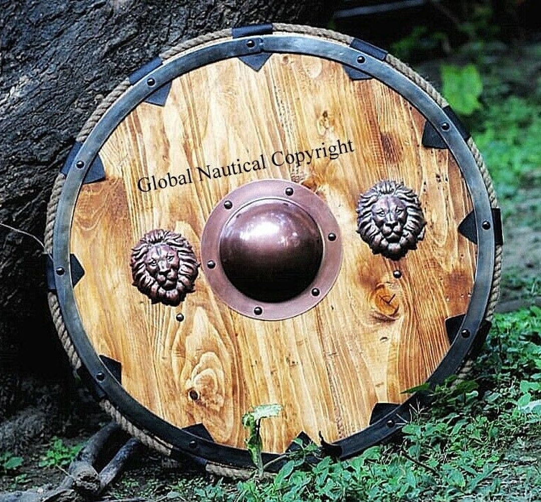 Medieval Shield Design Lion