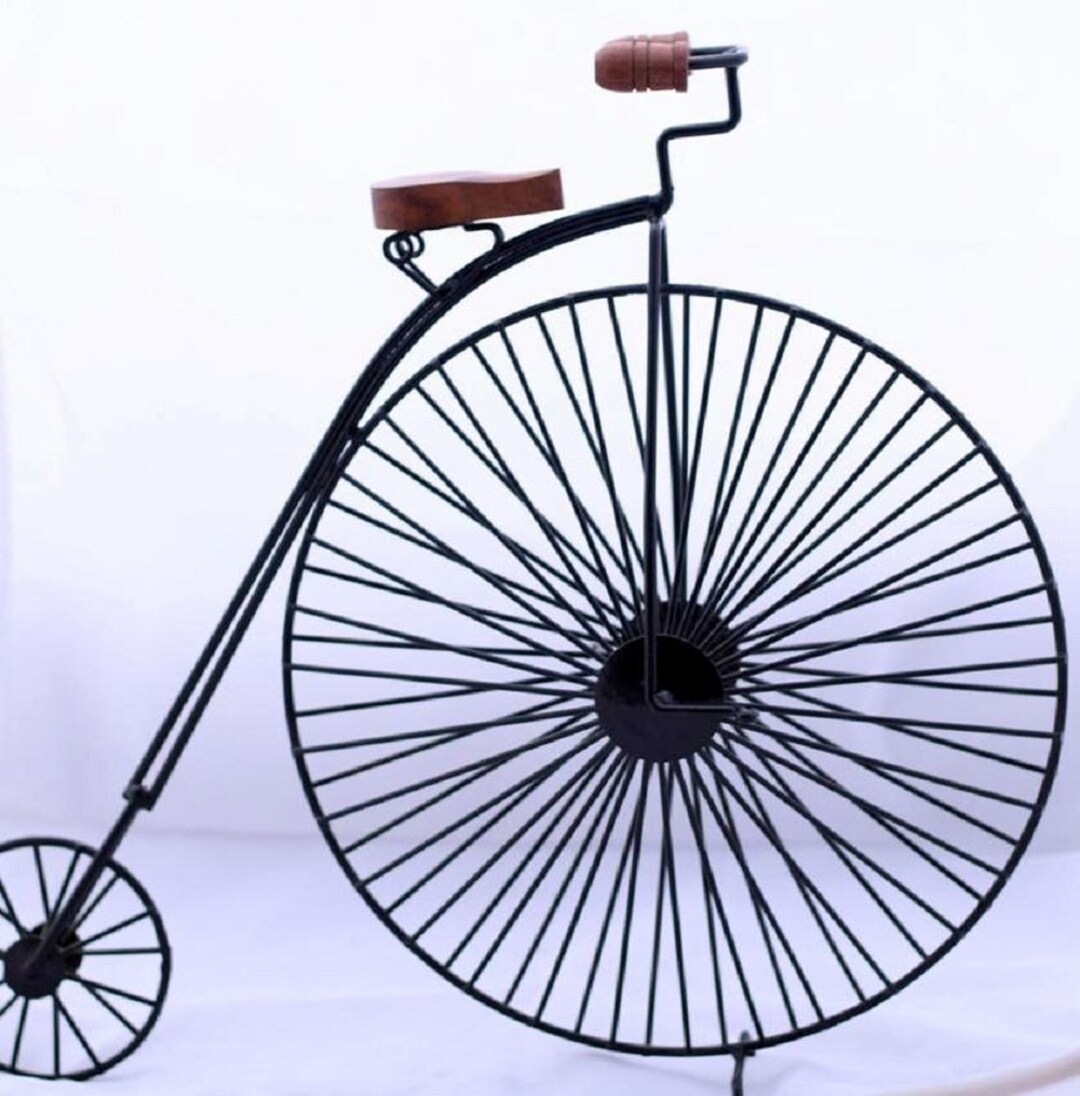 Pair of Toy Cycle Antique Wood and Iron Cycle Best Home Decorative ...