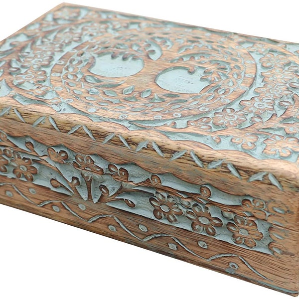 Tree of Life Wooden Box - Etsy