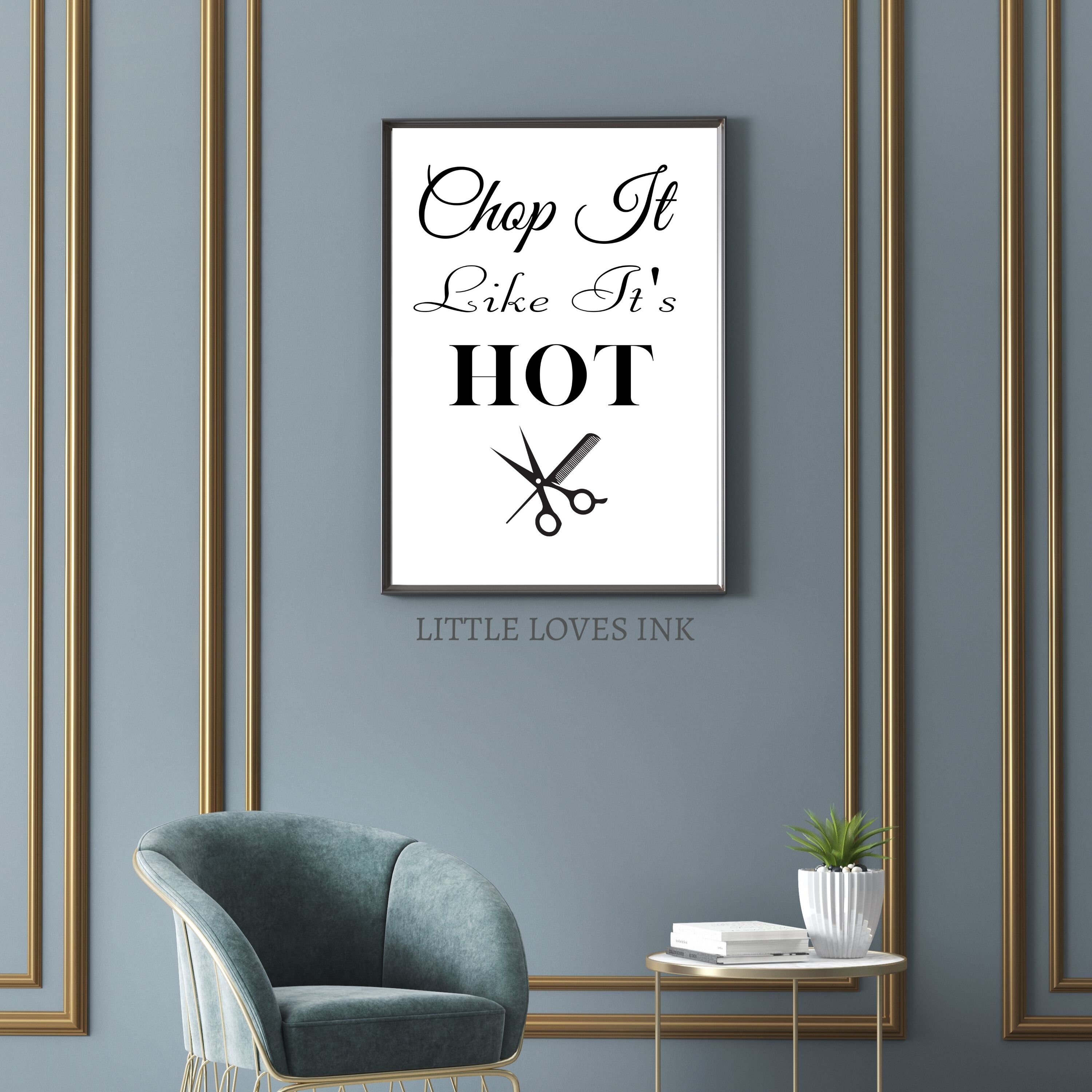Hair Salon Decor Prints, Hair Salon Decor, Hair Salon Wall Art, Hair ...