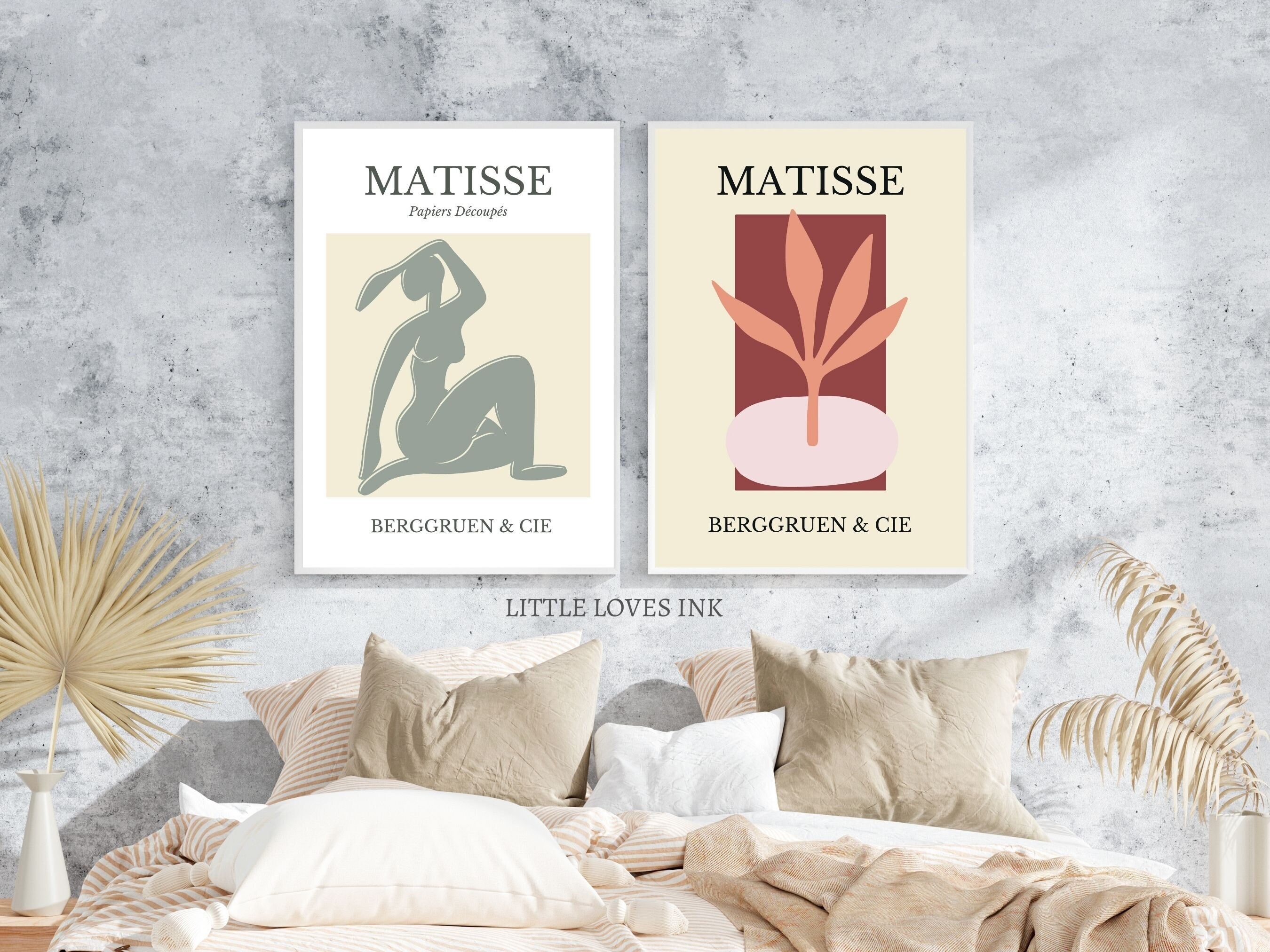 Henri Matisse Printable Wall Art Set of 2, Matisse Decor, Matisse ...