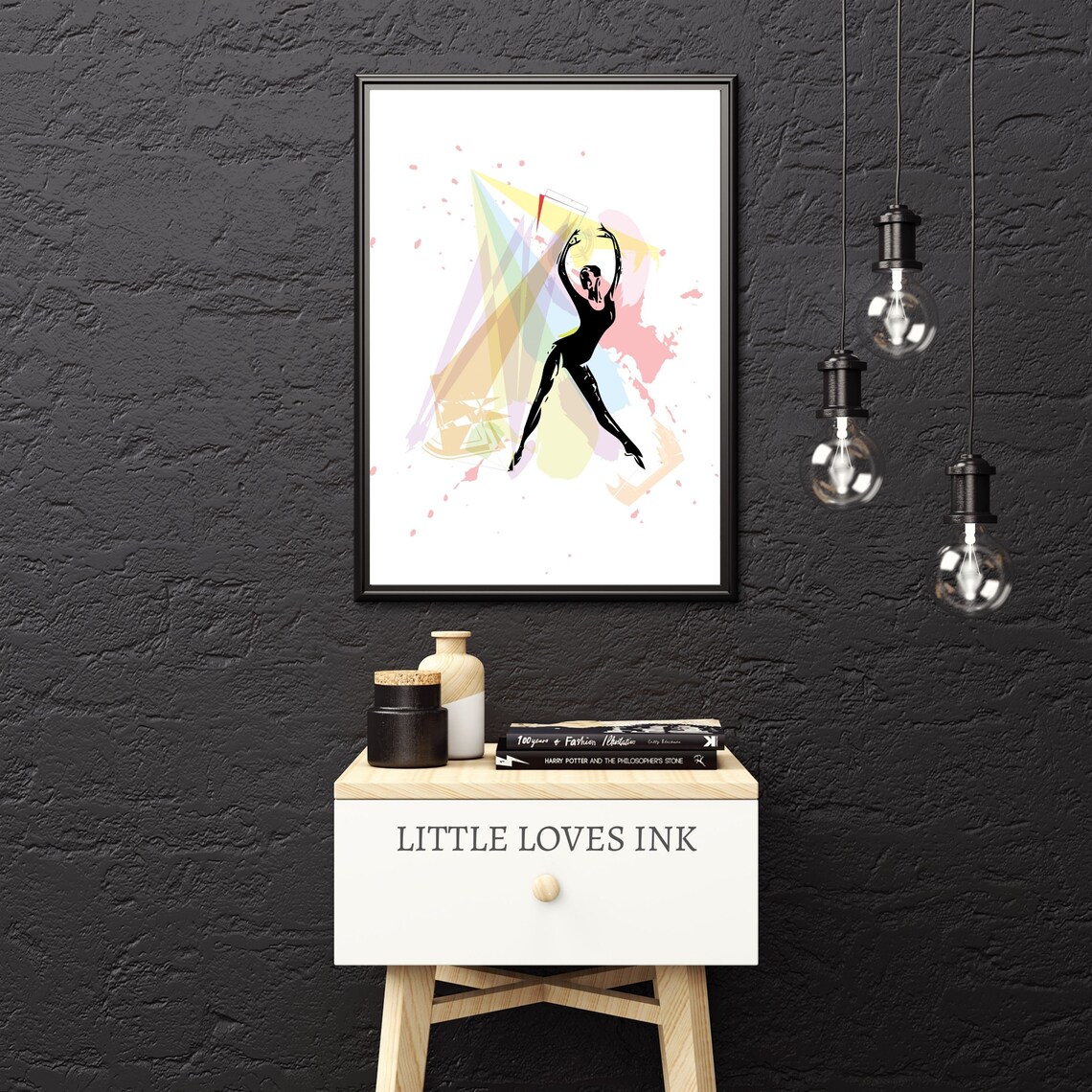 Abstract Dancer Printable Wall Art Abstract Dancer Print - Etsy