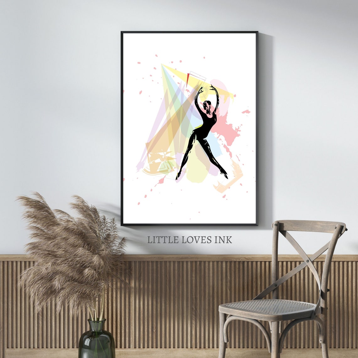 Abstract Dancer Printable Wall Art Abstract Dancer Print - Etsy