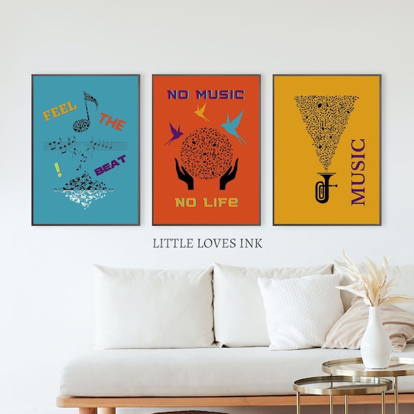 Music Wall Art - Etsy