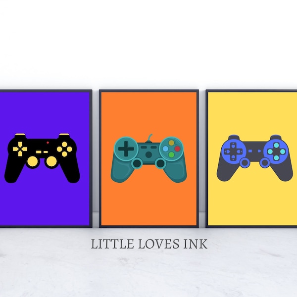 Gaming Prints - Etsy