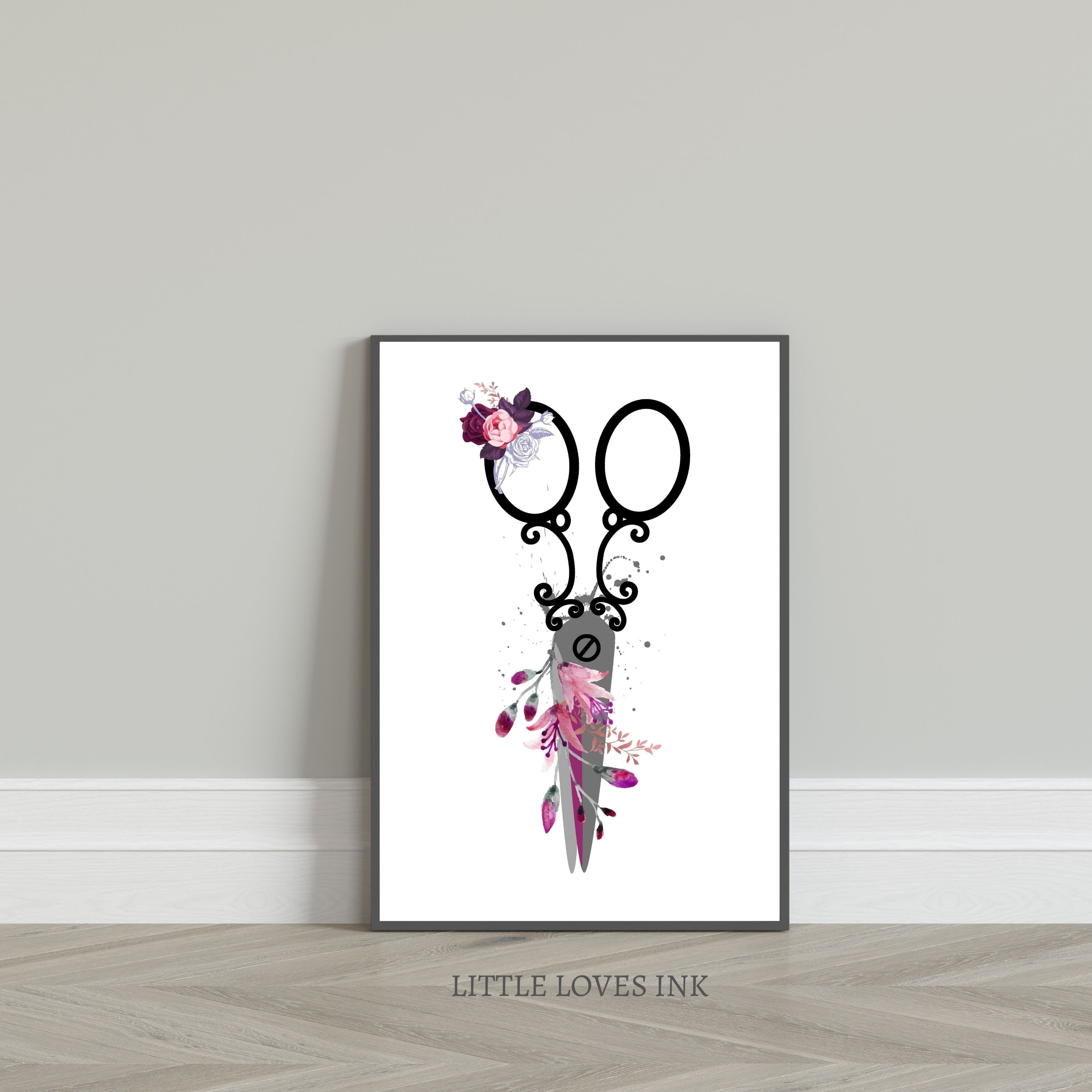 Hair Salon Decor Set of 3 Prints, Hair Salon Decor, Hair Salon Wall Art ...
