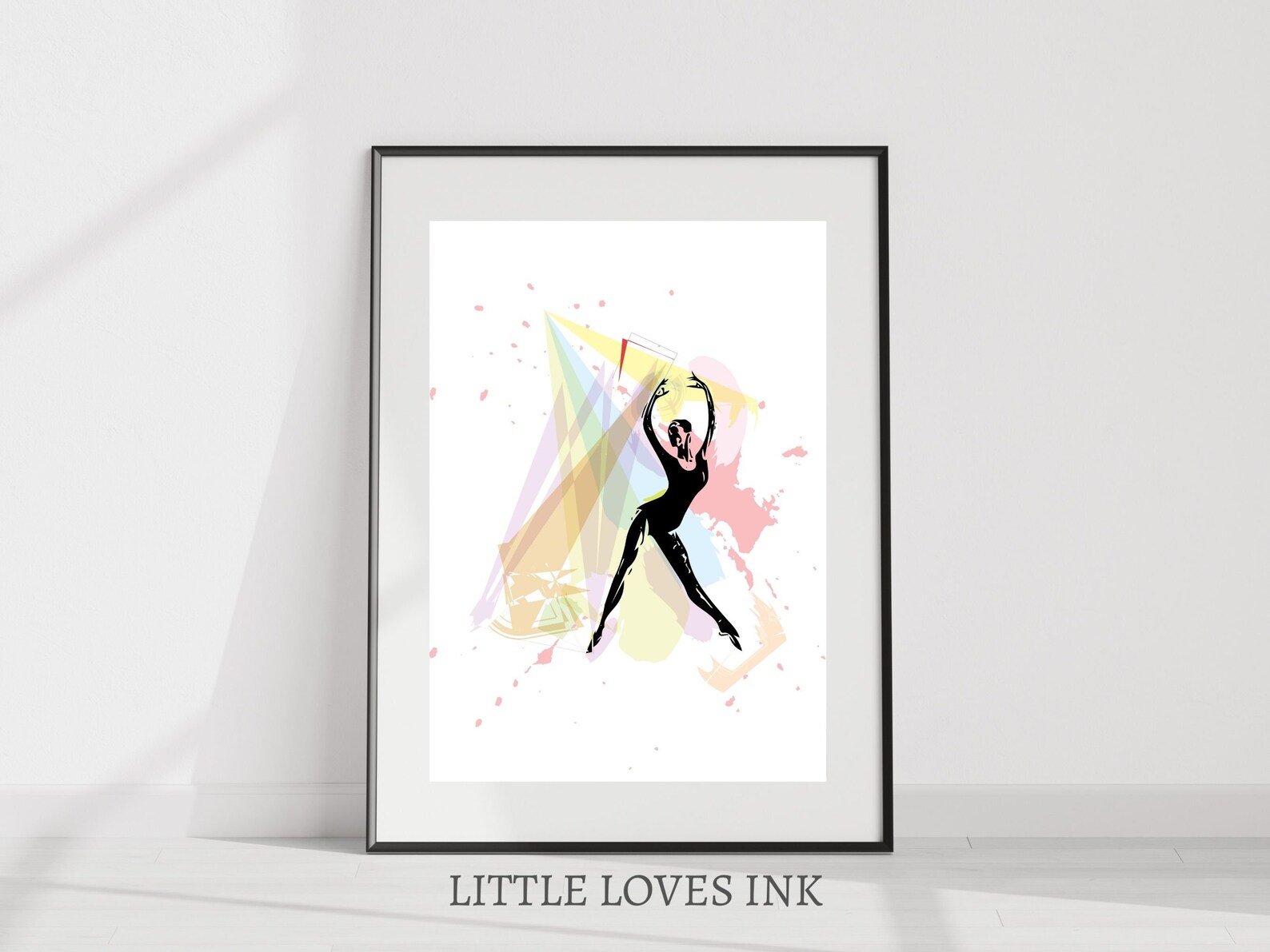 Abstract Dancer Printable Wall Art Abstract Dancer Print - Etsy
