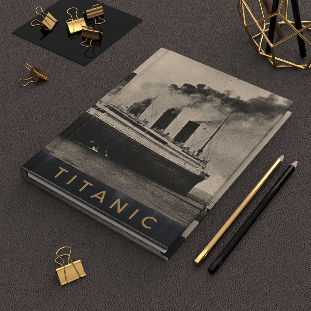 RMS Titanic Hardcover Travel Journal - Etsy