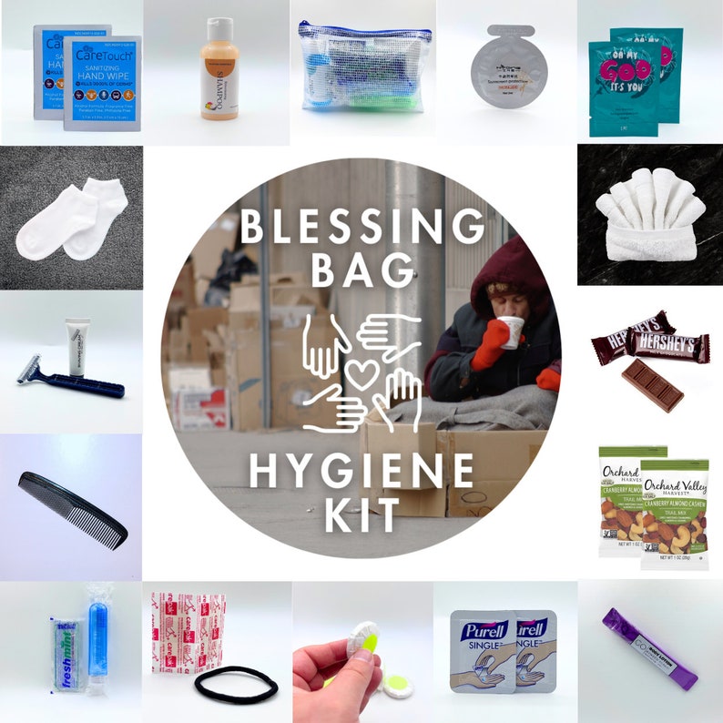 Blessing Bag Hygiene Kit - Etsy