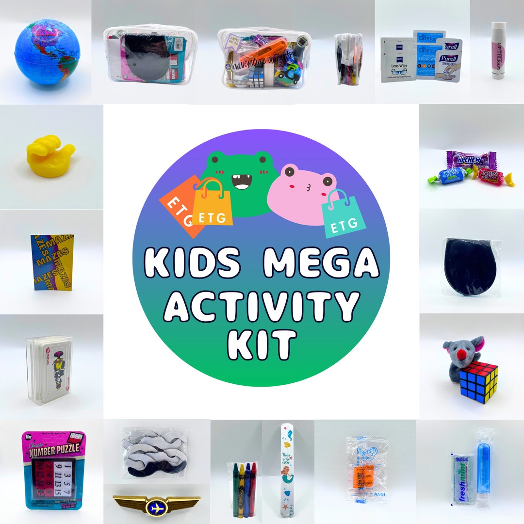 Kit de mega atividades infantis - Etsy Portugal