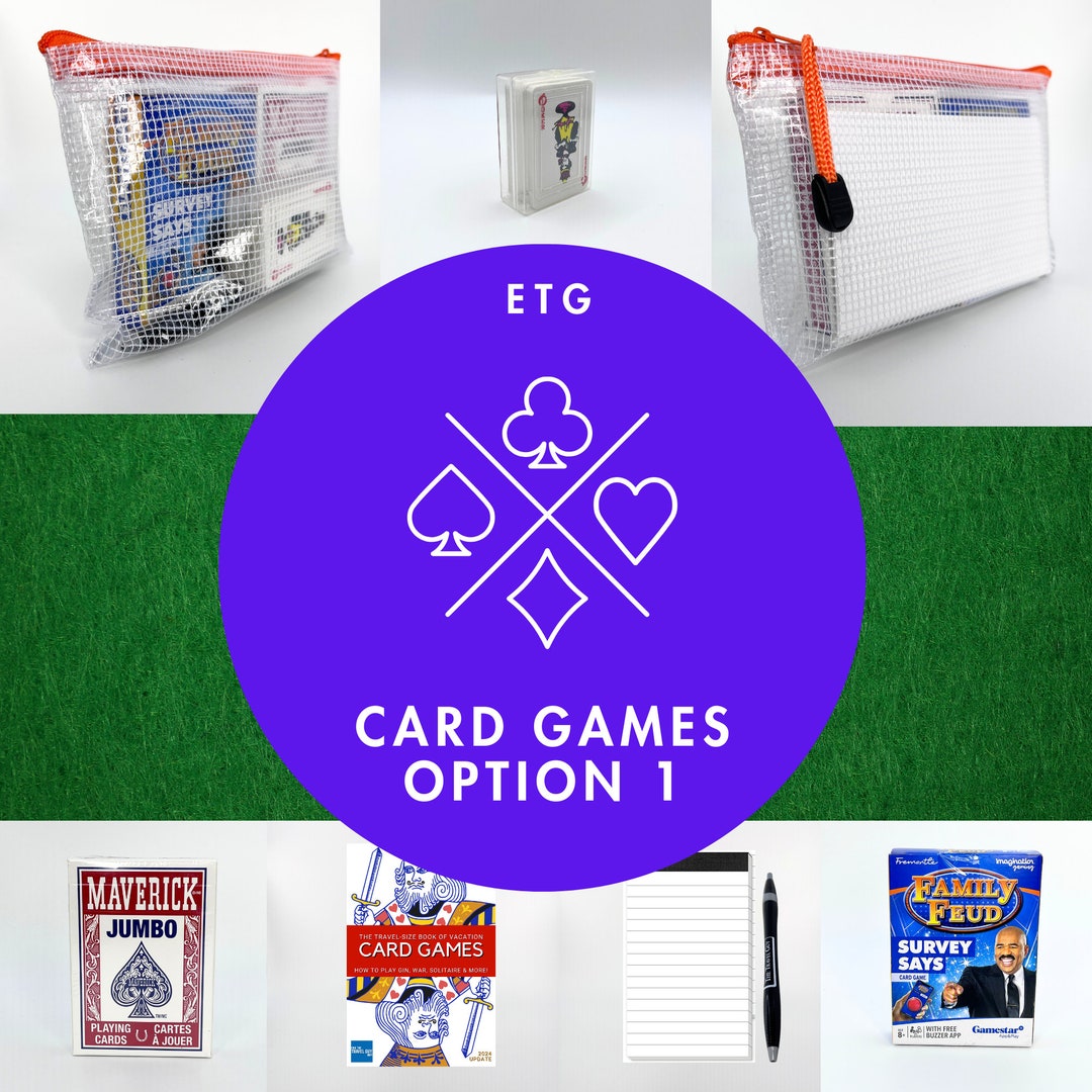 Vacation Card Games Combo Kit #1 - Etsy
