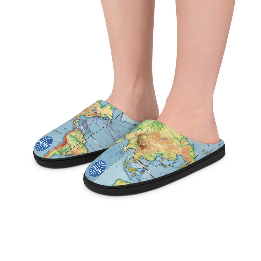 Pan Am Women's Indoor Slippers - Etsy